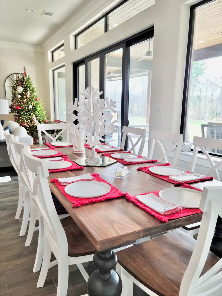 The Encantada Estate Table Solid Wood Dining Table | Custom Furniture ...