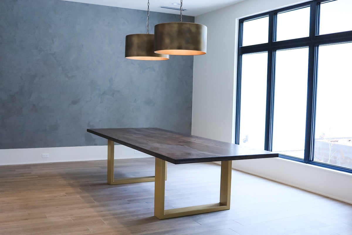 The Horizon Table Solid Wood Dining Table | Custom Furniture in McAllen ...